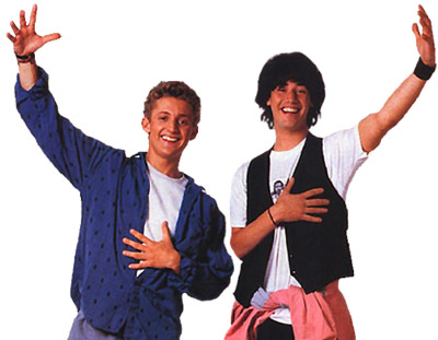 Las excelentes aventuras de Bill y Ted - HUGO ZAPATA
